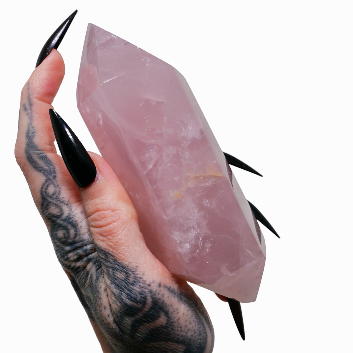 Rose Quartz: Double Terminated 1– Haute Macabre